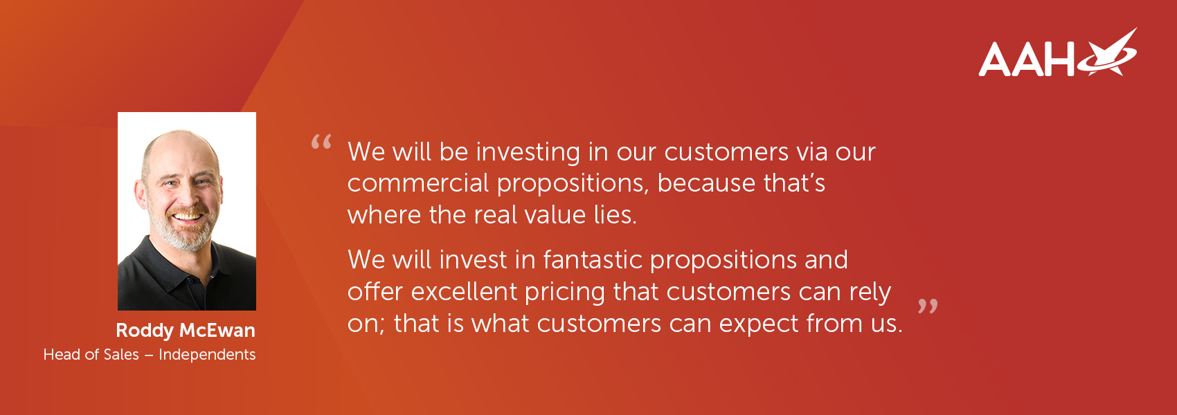 How AAH is delivering to customers