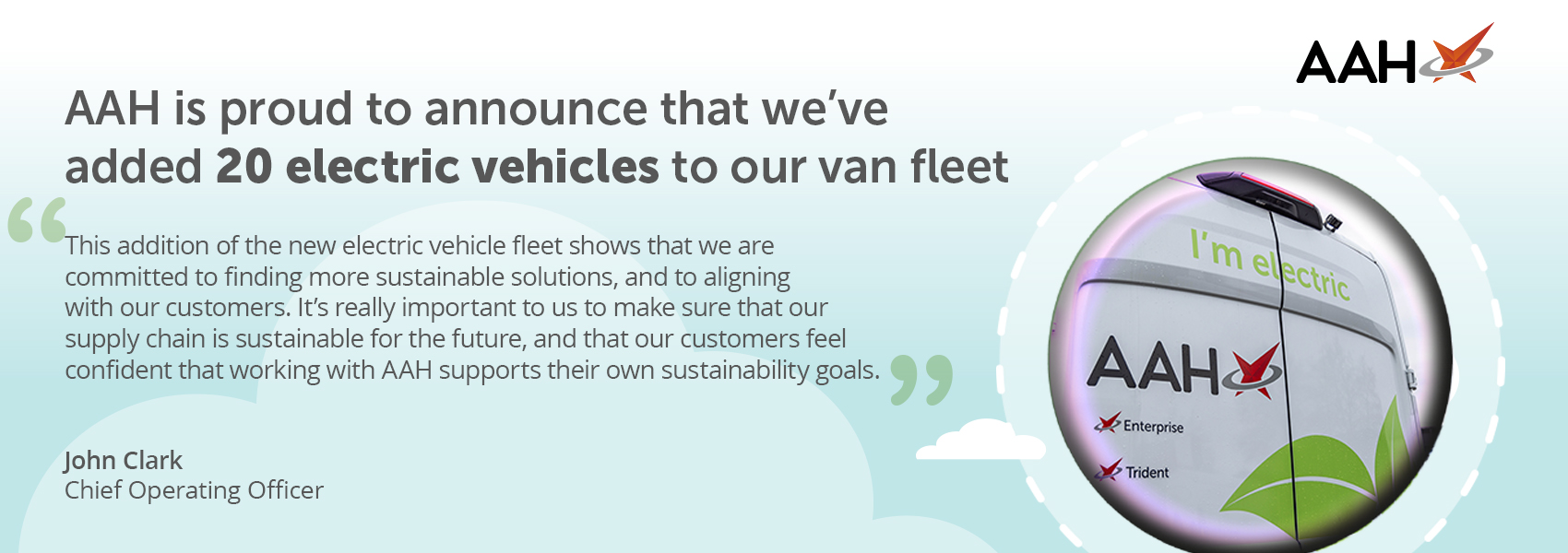 New Electric Pharma Van Joins AAH Fleet